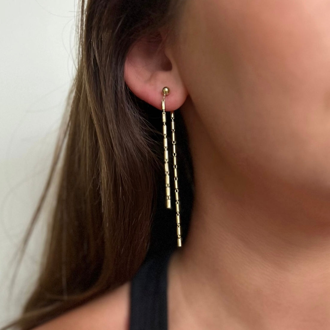 Ball And Chain Earrings